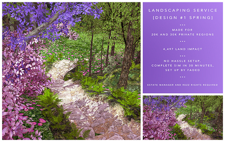 Second Life Marketplace - [F] Prefab Landscape 1 - Spring